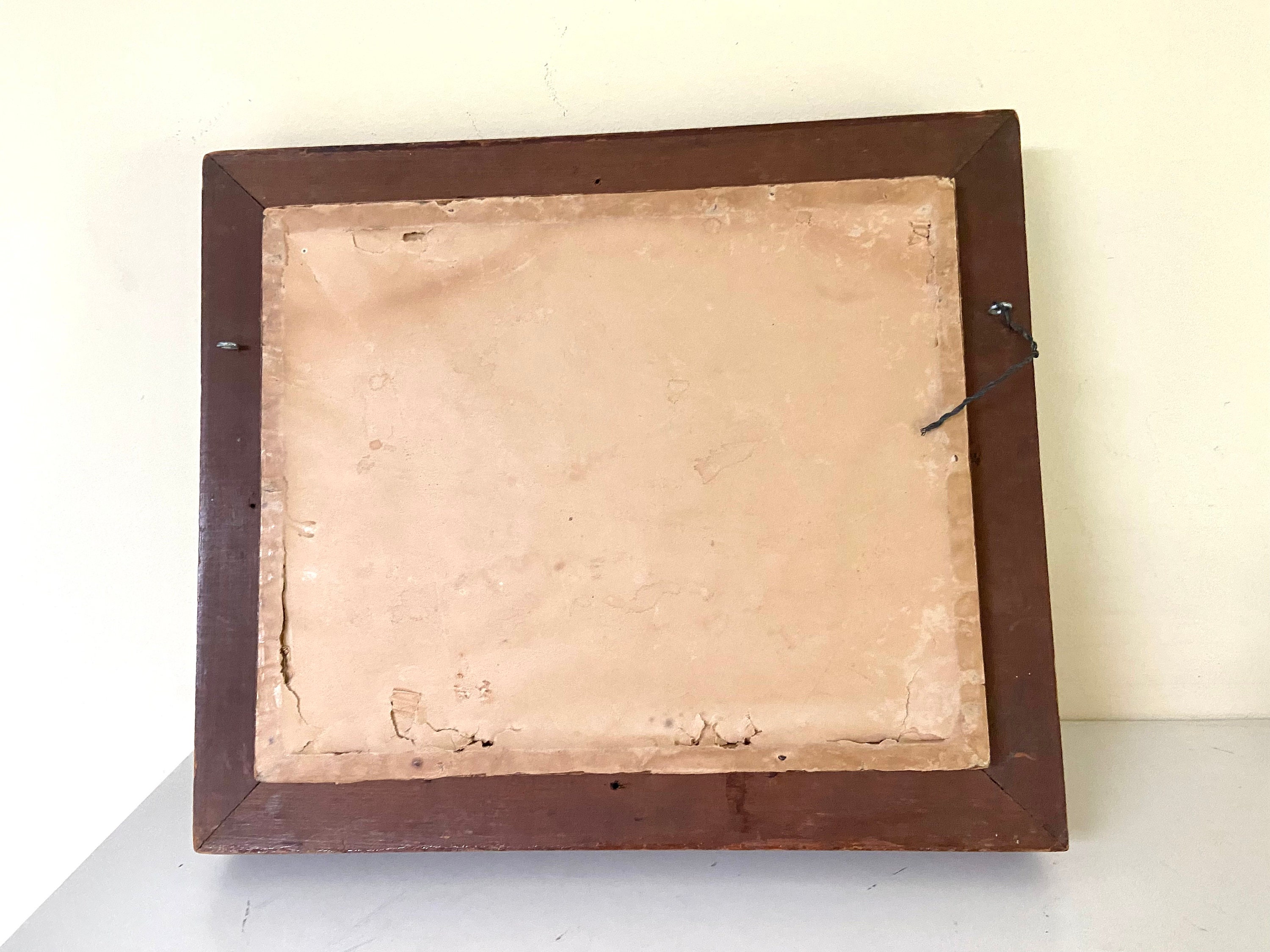 Vintage Wood Frame With Capewell & Kimmel Print of 19th Cen. - Etsy