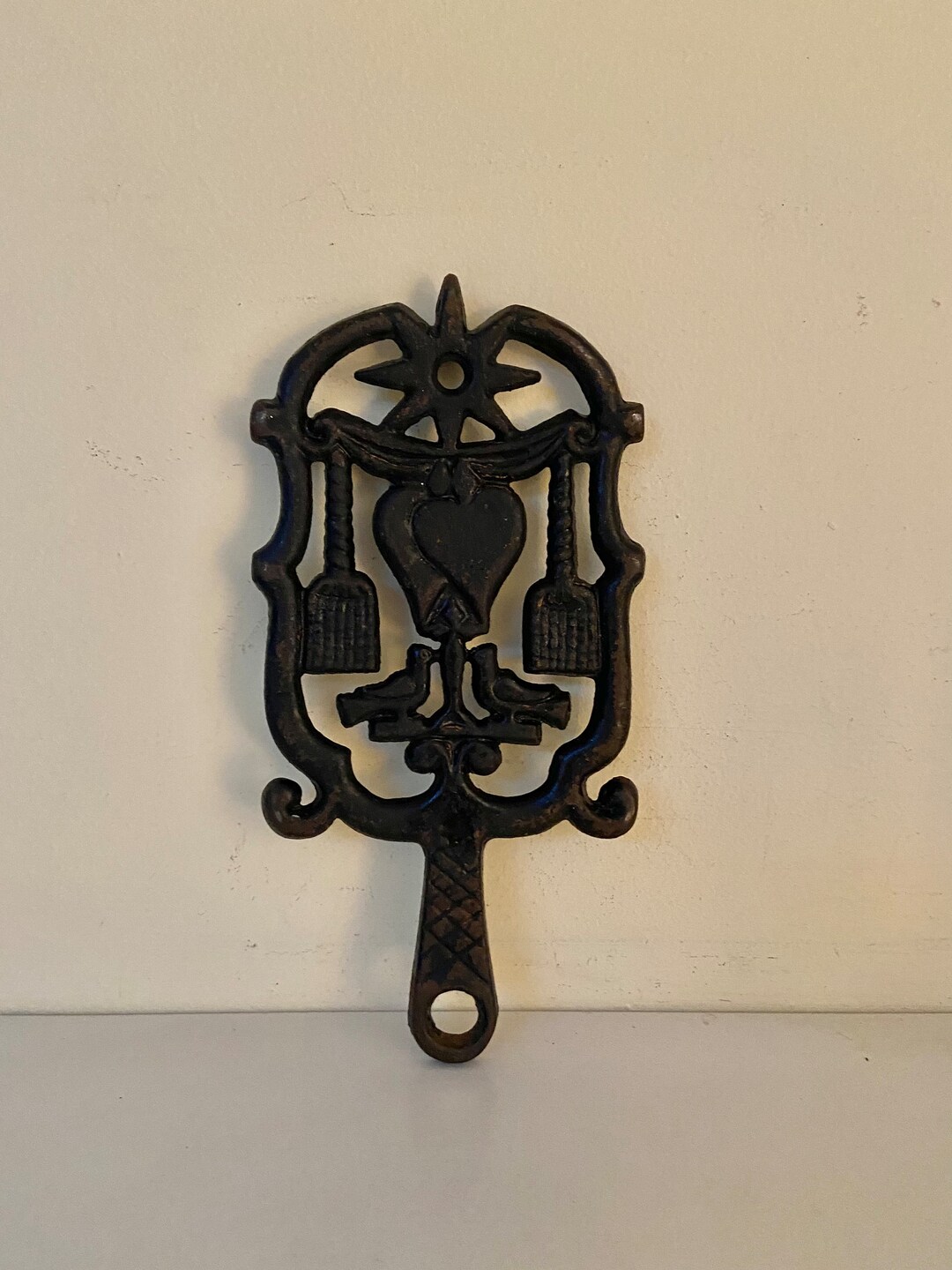 Wrought Iron Trivet - Etsy