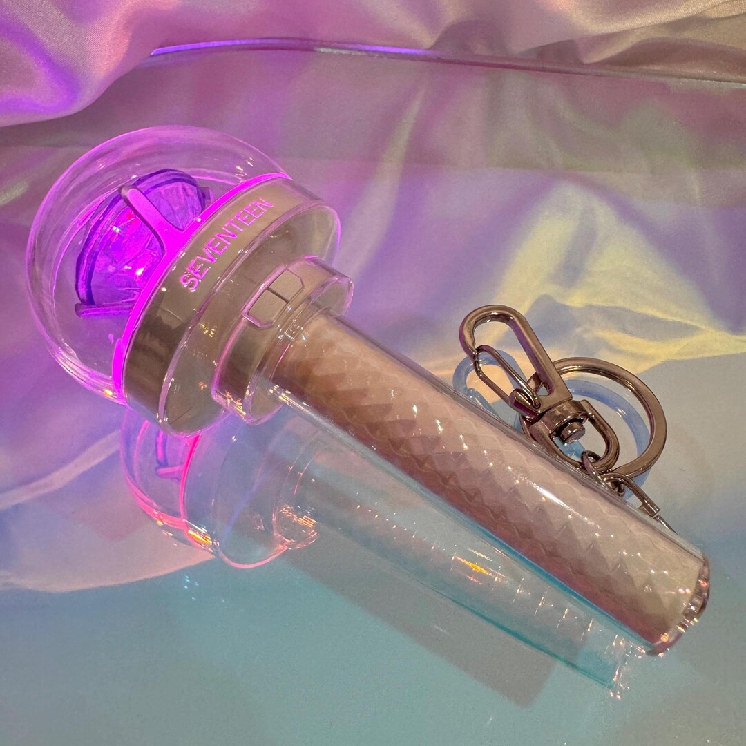 SEVENTEEN Mini Lightstick ver. 2 With Keyring CARAT SVT Kpop - Etsy