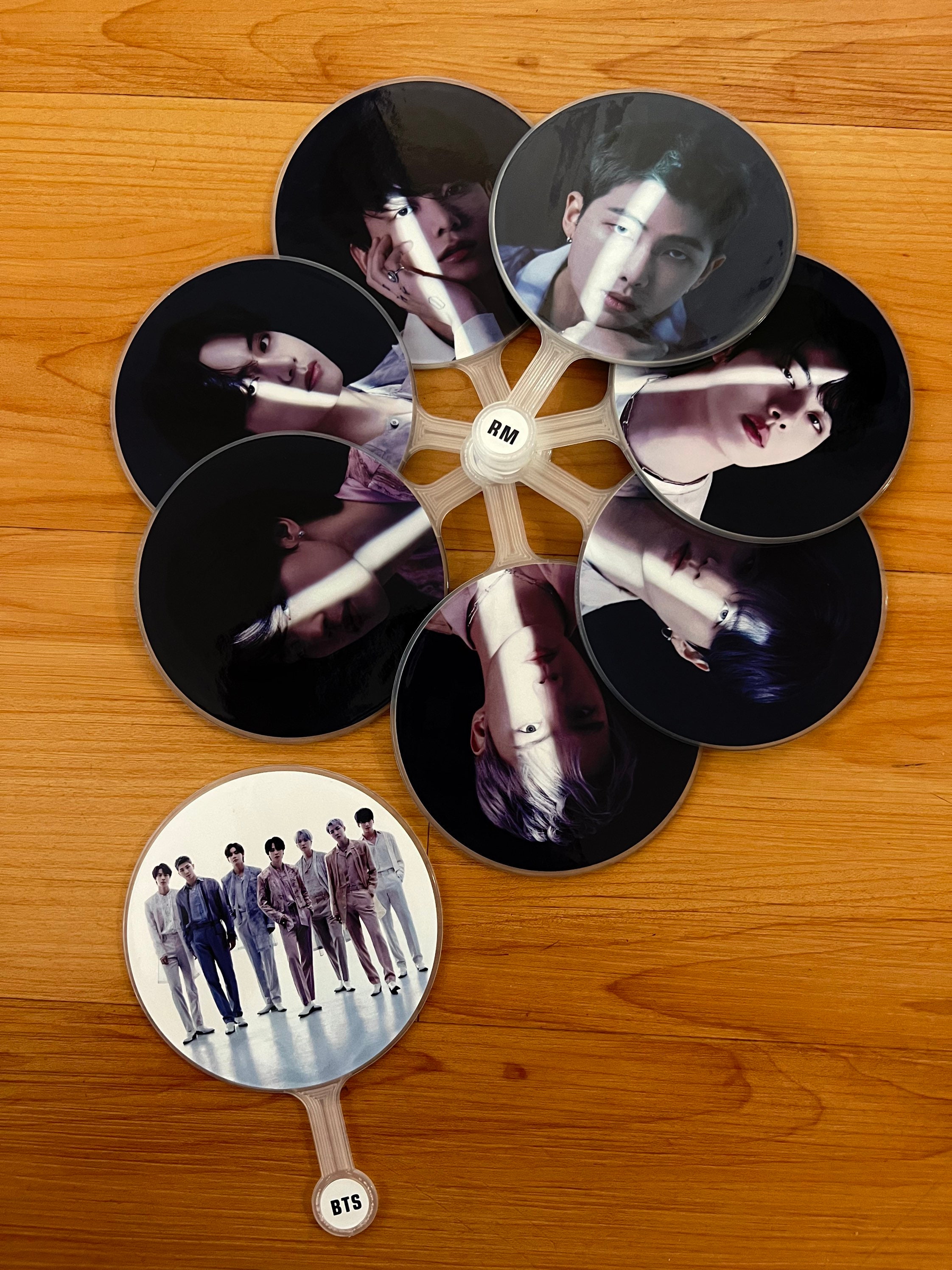 BTS PROOF Mini Pickets / Hand Fans - Etsy