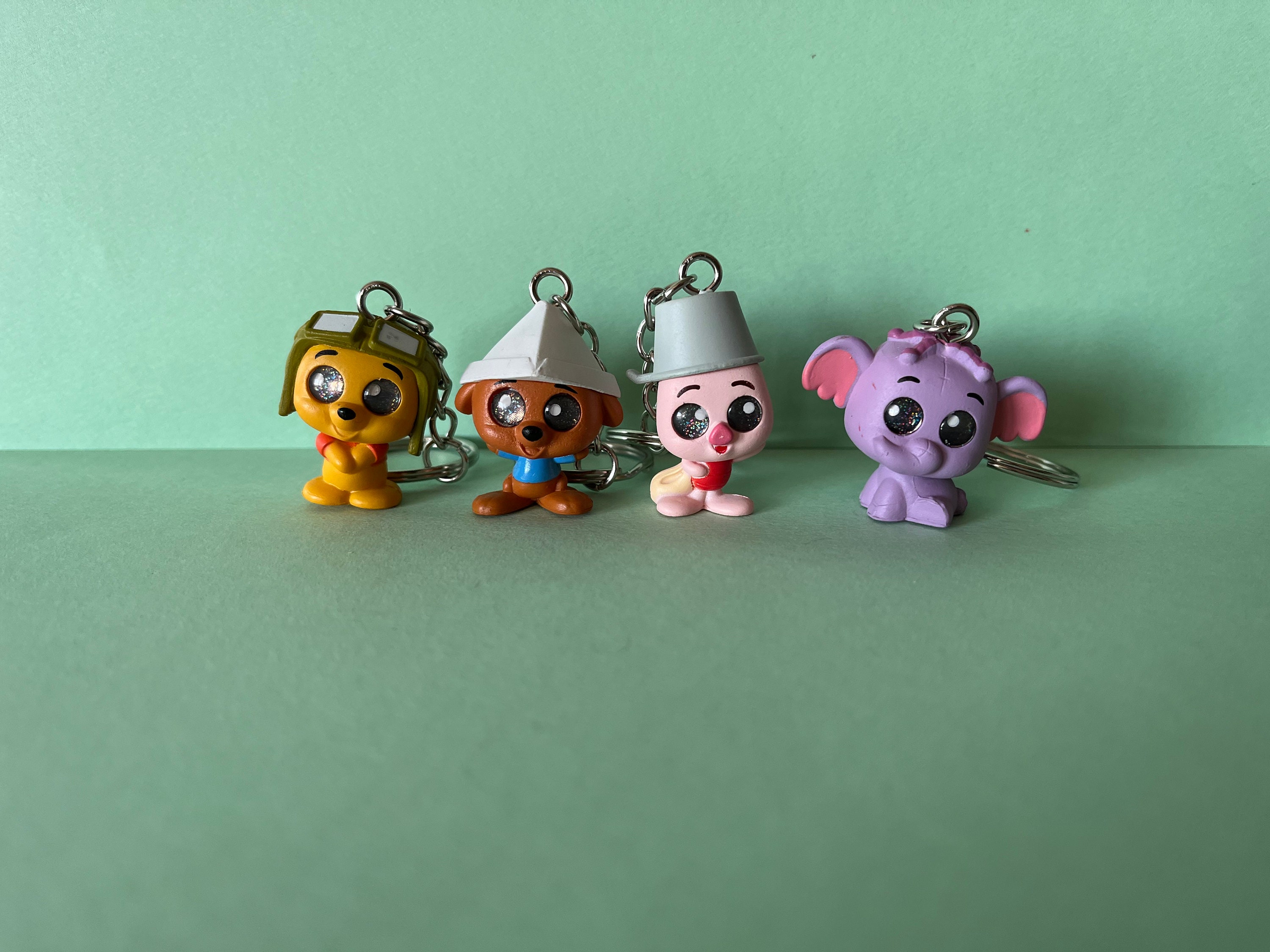 Winnie the Pooh Disney Doorable Keychains - Etsy