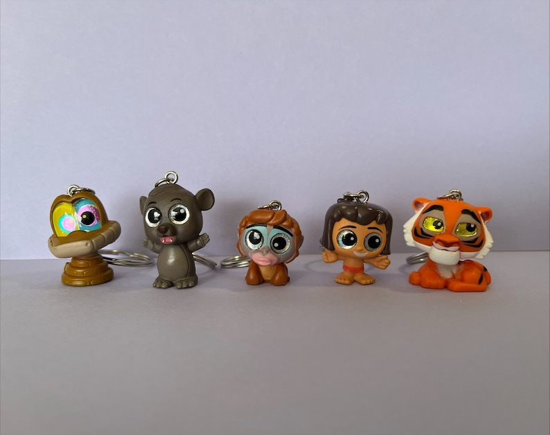 Jungle Book - Disney Doorable Keychains - Etsy