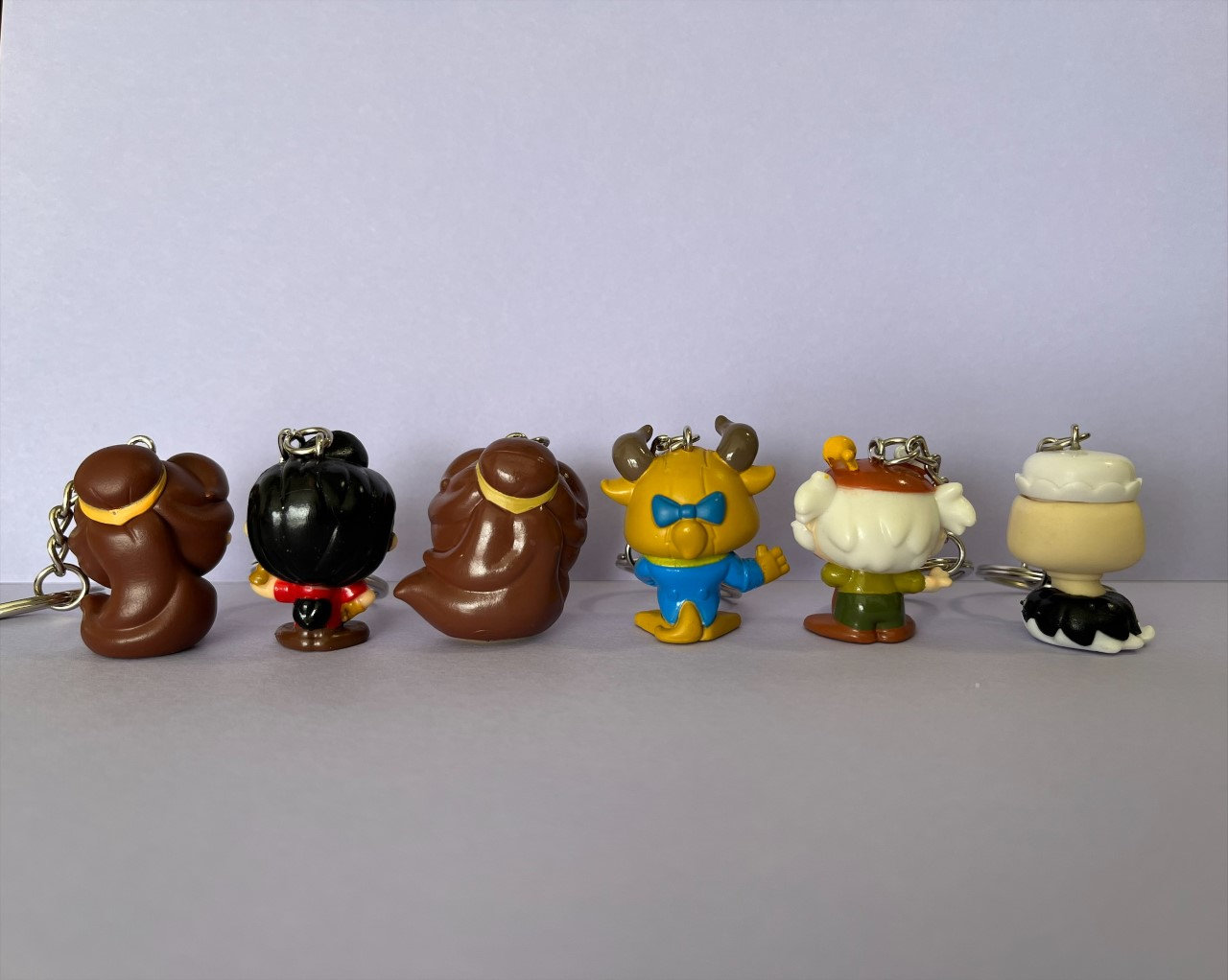 Beauty and the Beast Disney Doorable Keychain - Etsy