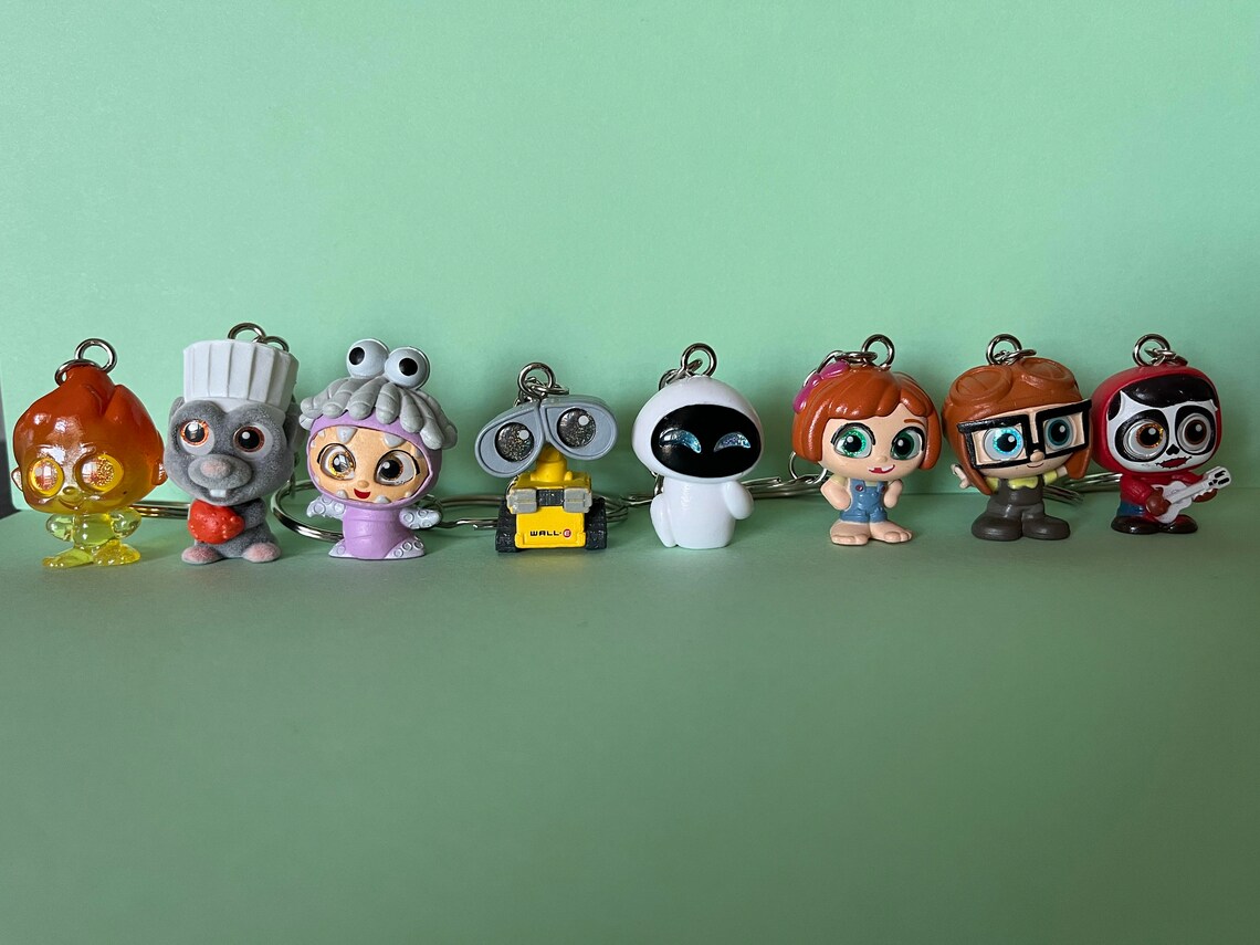 Pixar Disney Doorable Keychains - Etsy