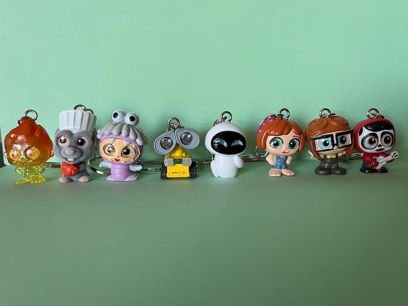 Pixar - Disney Doorable Keychains - Etsy