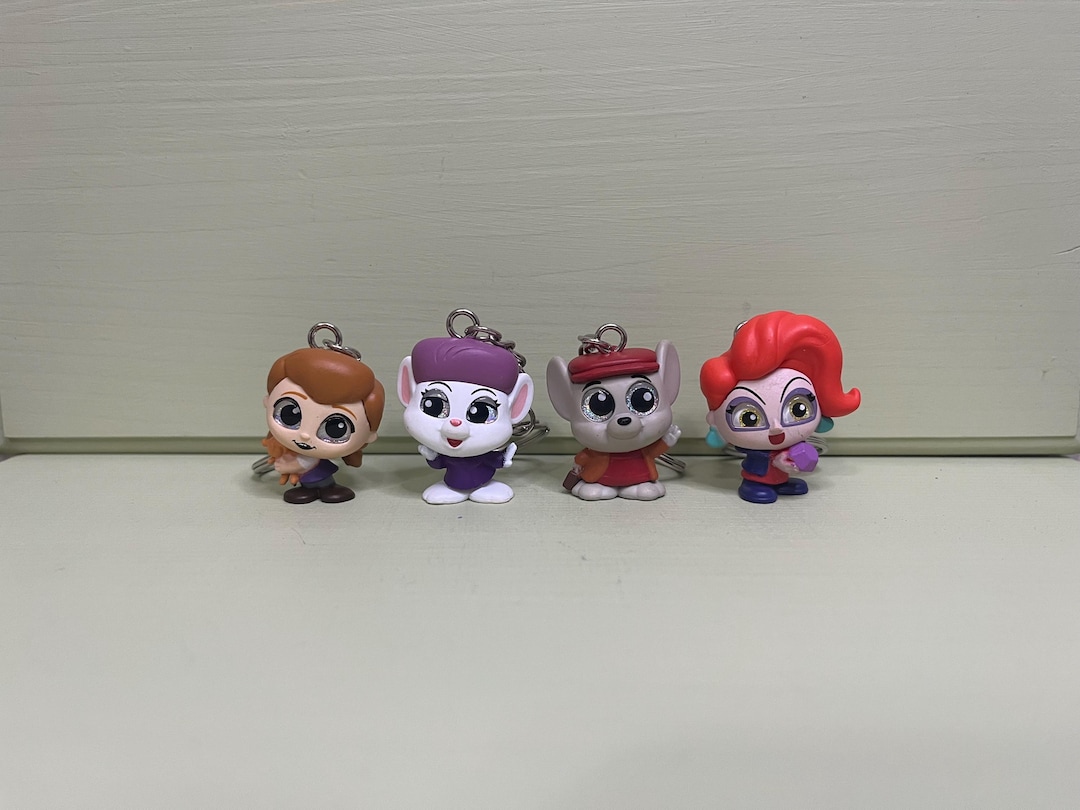 The Rescuers - Disney Doorable Keychains - Etsy