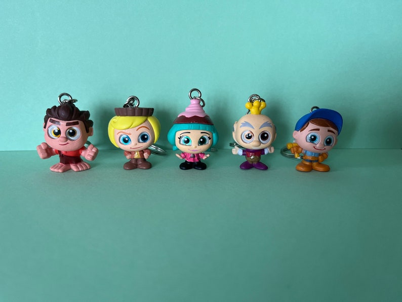 Wreck-it Ralph Disney Doorable Keychains - Etsy