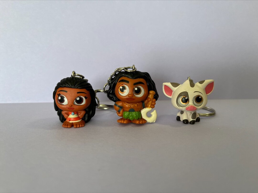 Moana Disney Doorable Keychain - Etsy