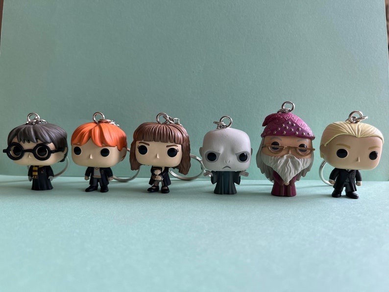 Harry Potter Funko Mini Keychains - Etsy