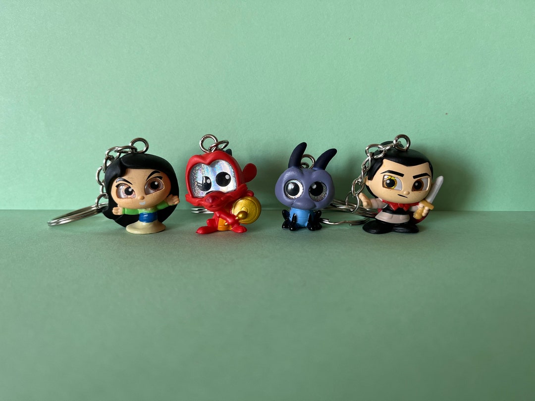 Mulan Disney Doorable Keychains - Etsy