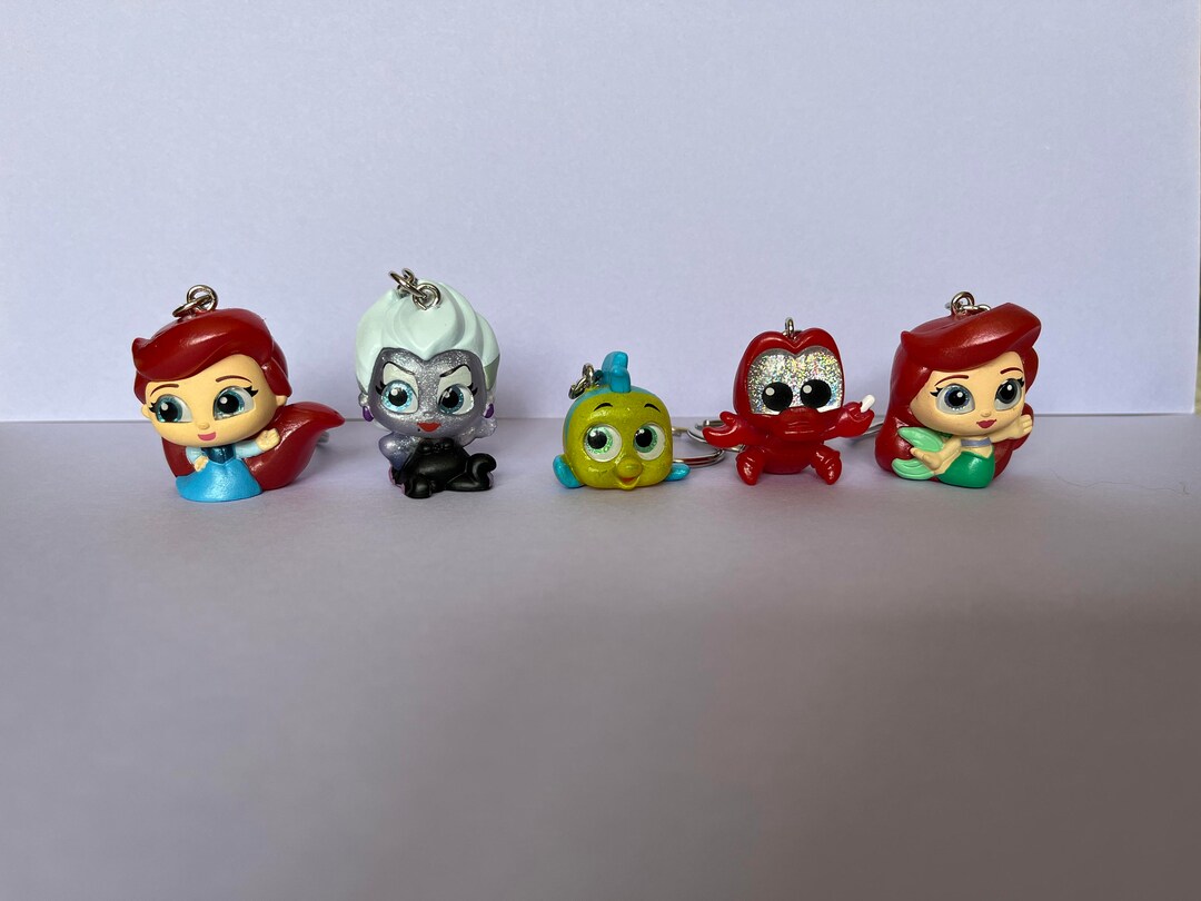 The Little Mermaid - Disney Doorable Keychains - Etsy