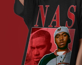 Nas Graphic T Shirt | Etsy