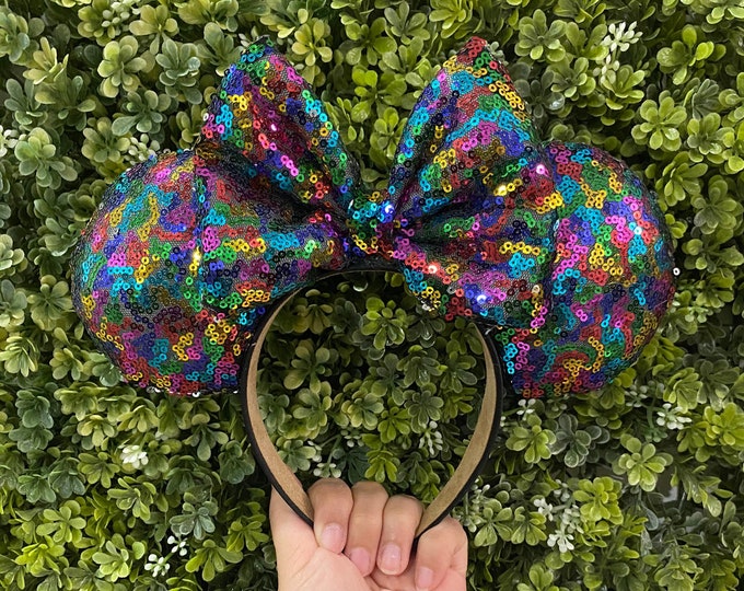 Mickey Minnie Personalized Disney Headbands & Ears - Etsy