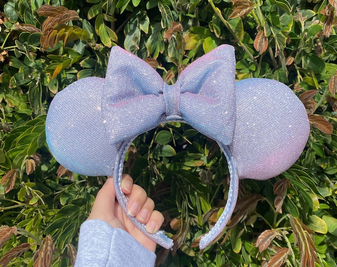 Sparkly Minnie Mouse Ears, Minnie Ears, Disney Ears, Disney Headband ...