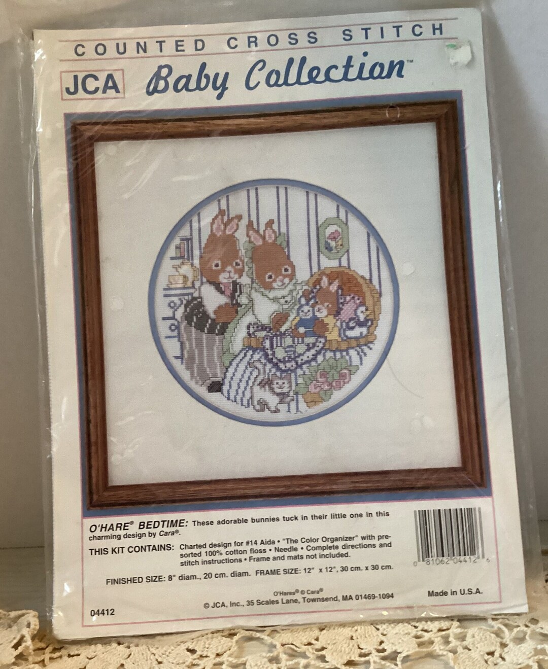 JCA Baby Collection Counted Cross Stitch Kit o'hare - Etsy