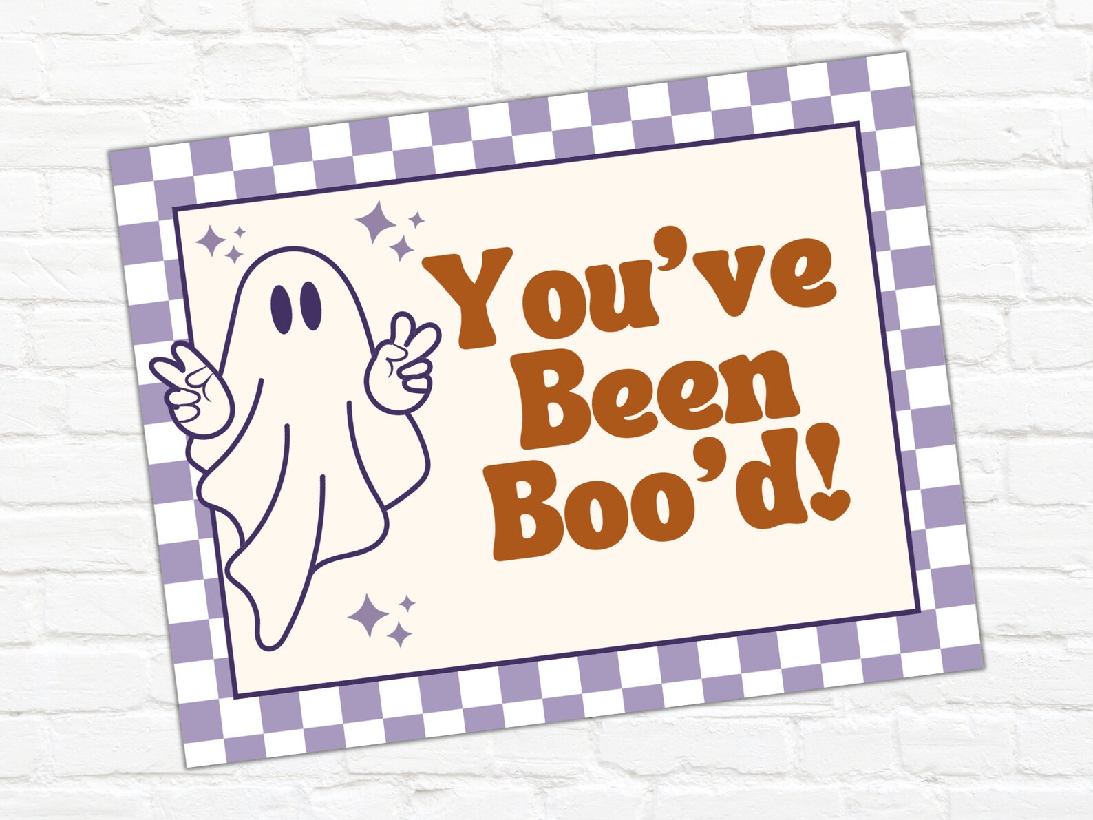 You've Been Boo'd Printable, Boo'd Sign, Been Bood Sign, Boo Basket ...