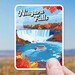 Niagara Falls | Niagara Falls Travel | | Waterproof Sticker | Vintage ...