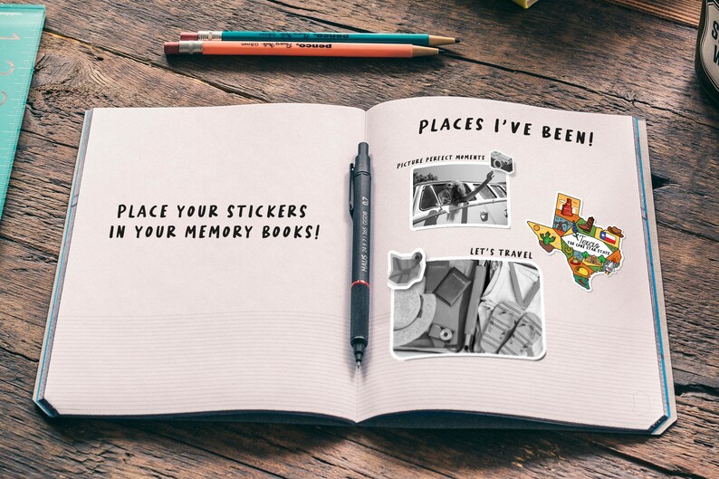 Texas Sticker Vinyl Glossy for Laptop Scrapbook Macbook Phone | Etsy