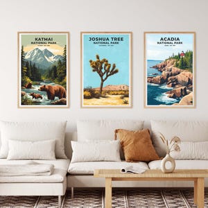 US National Park Travel Posters All Set of 63 Digital Download Wall Art ...