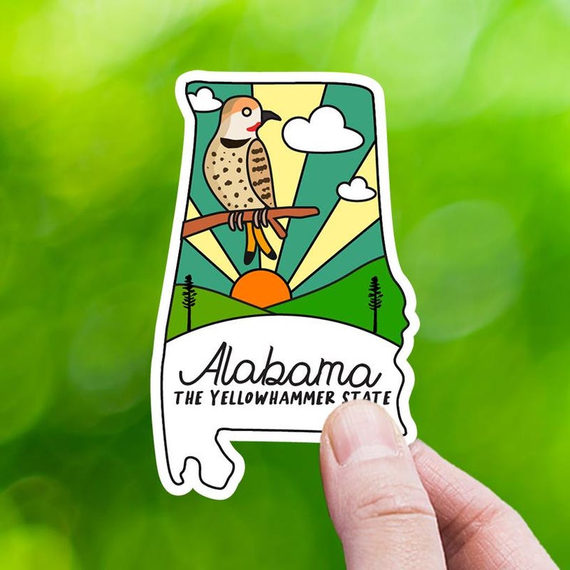 Alabama Decal - Etsy