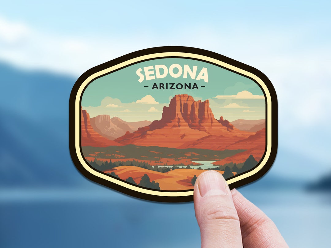 Sedona Sticker Arizona Travel Souvenir Gift for Hiker Nature Outdoors ...