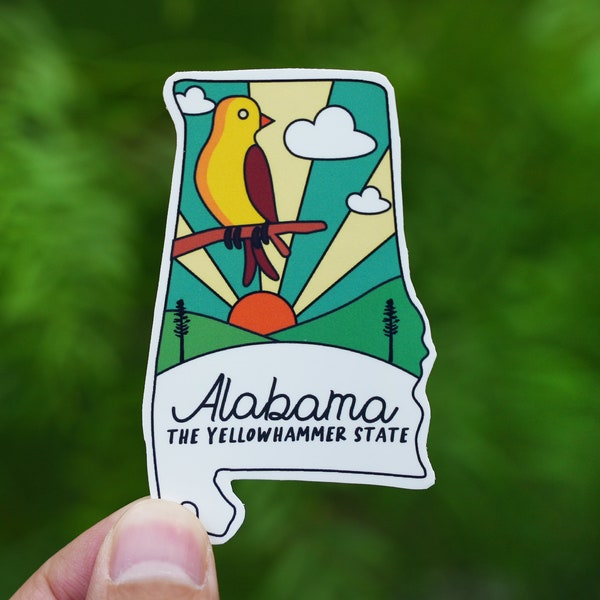 Alabama Sticker - Etsy