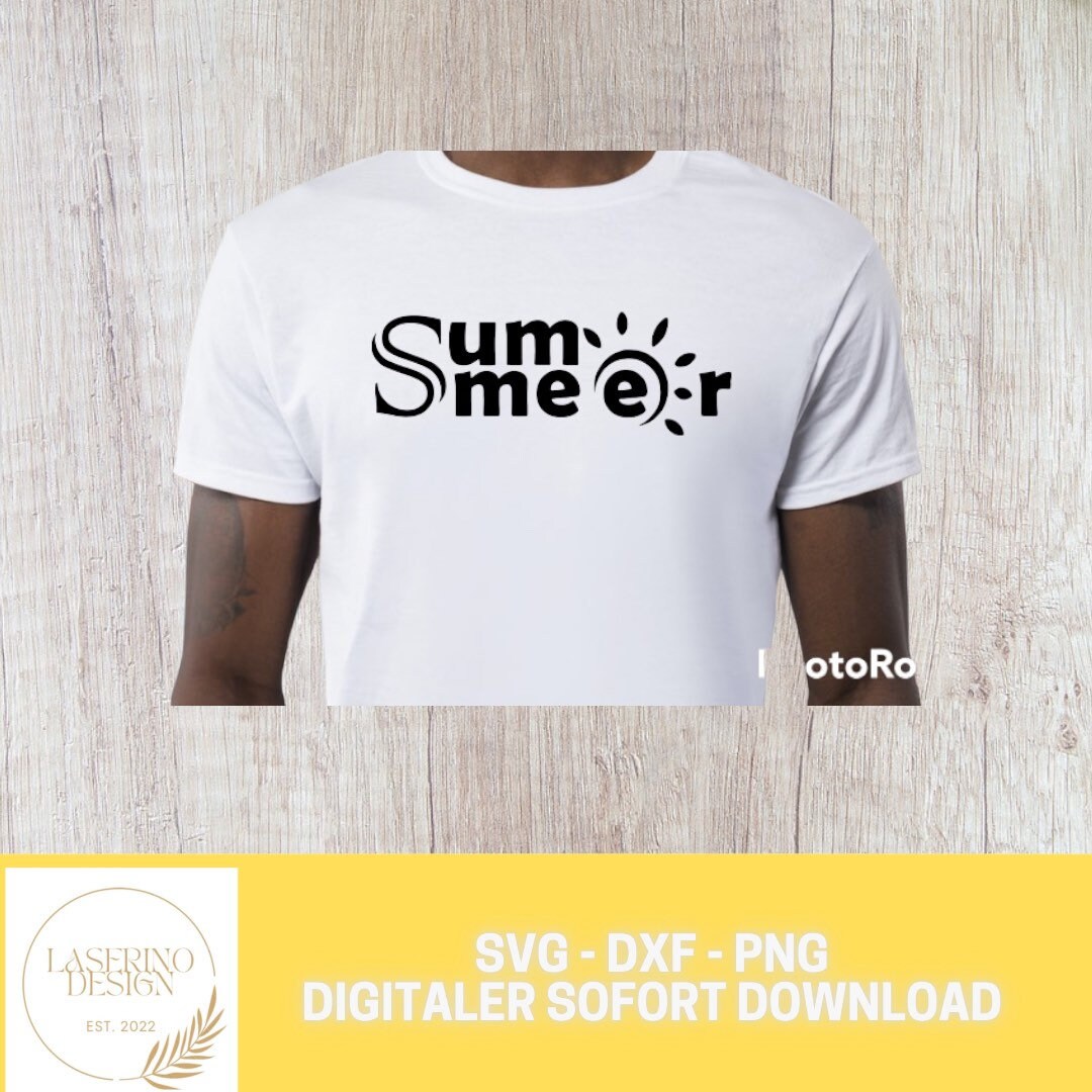 Summer Meer Sonne Digital File SVG DXF PNG - Etsy