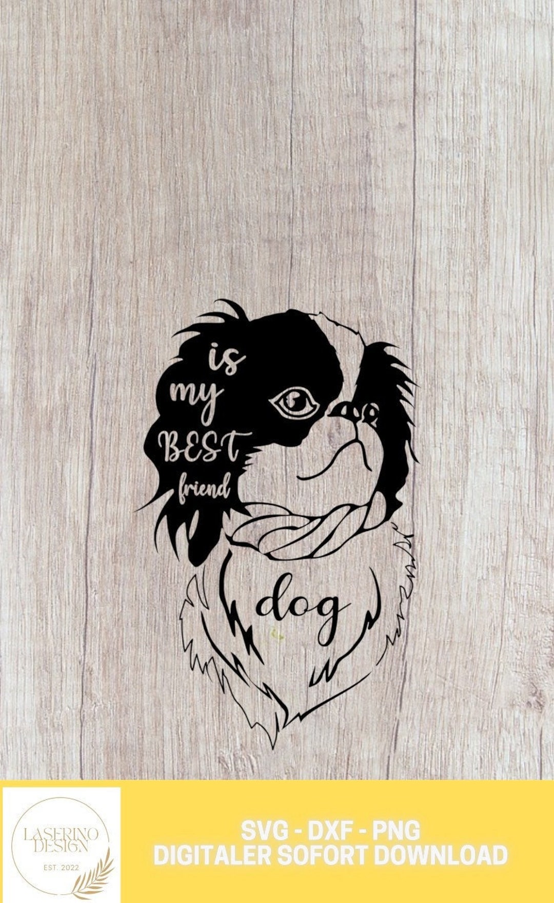 Dog is My Best Friend Dog Plotter File Laser Engraving SVG DXF PNG - Etsy