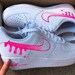 Custom Pink AF1 - Etsy