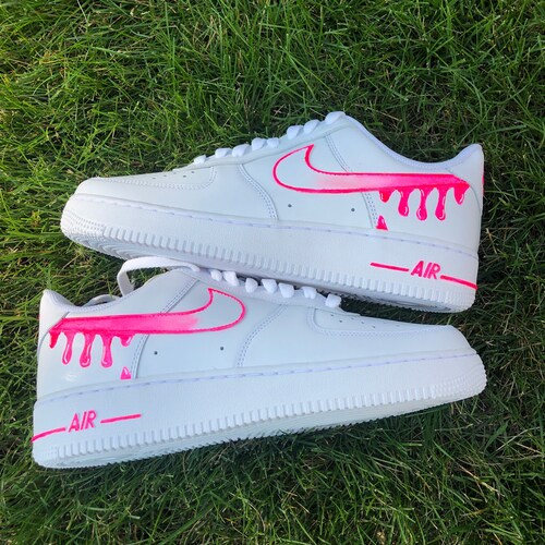 Custom Pink AF1 - Etsy