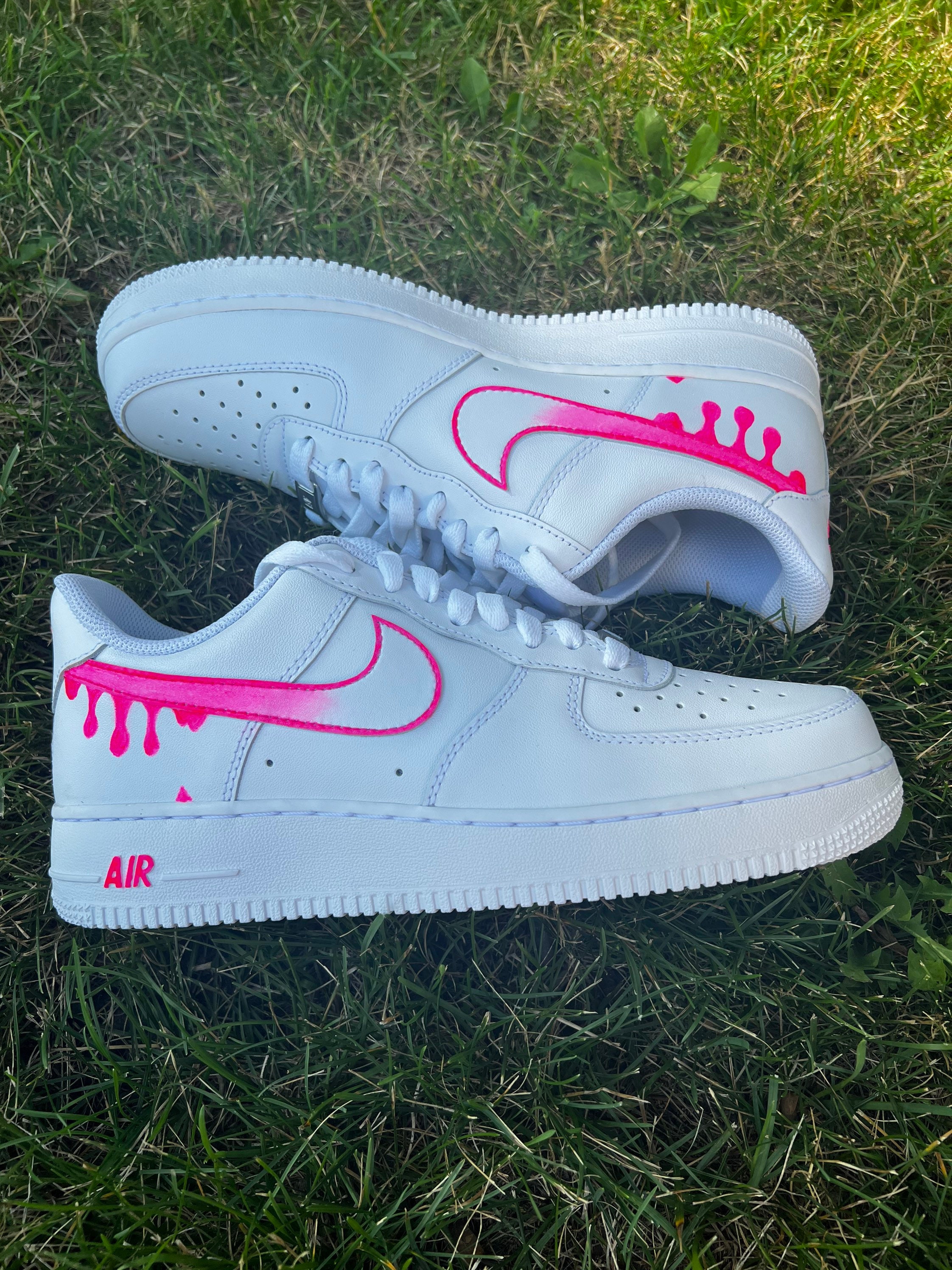 Custom Pink AF1 - Etsy