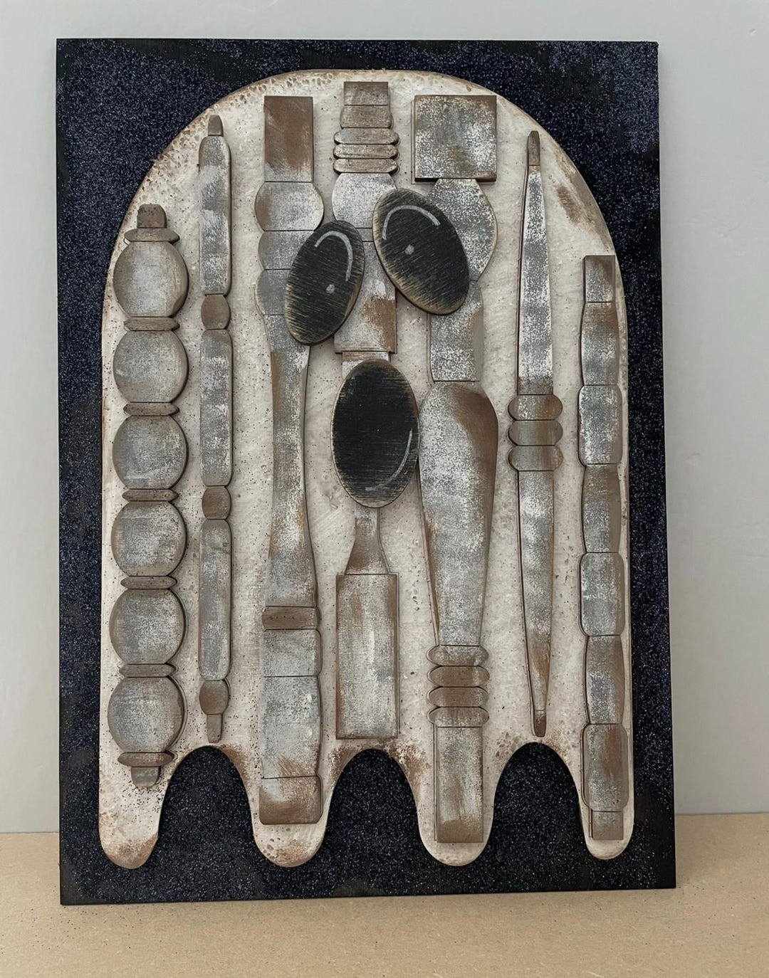 Halloween Spindle Ghost Picture Decor Svg Digital Download File for a ...