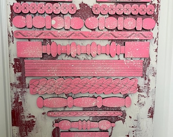 Spindle and Trim Svg - Etsy