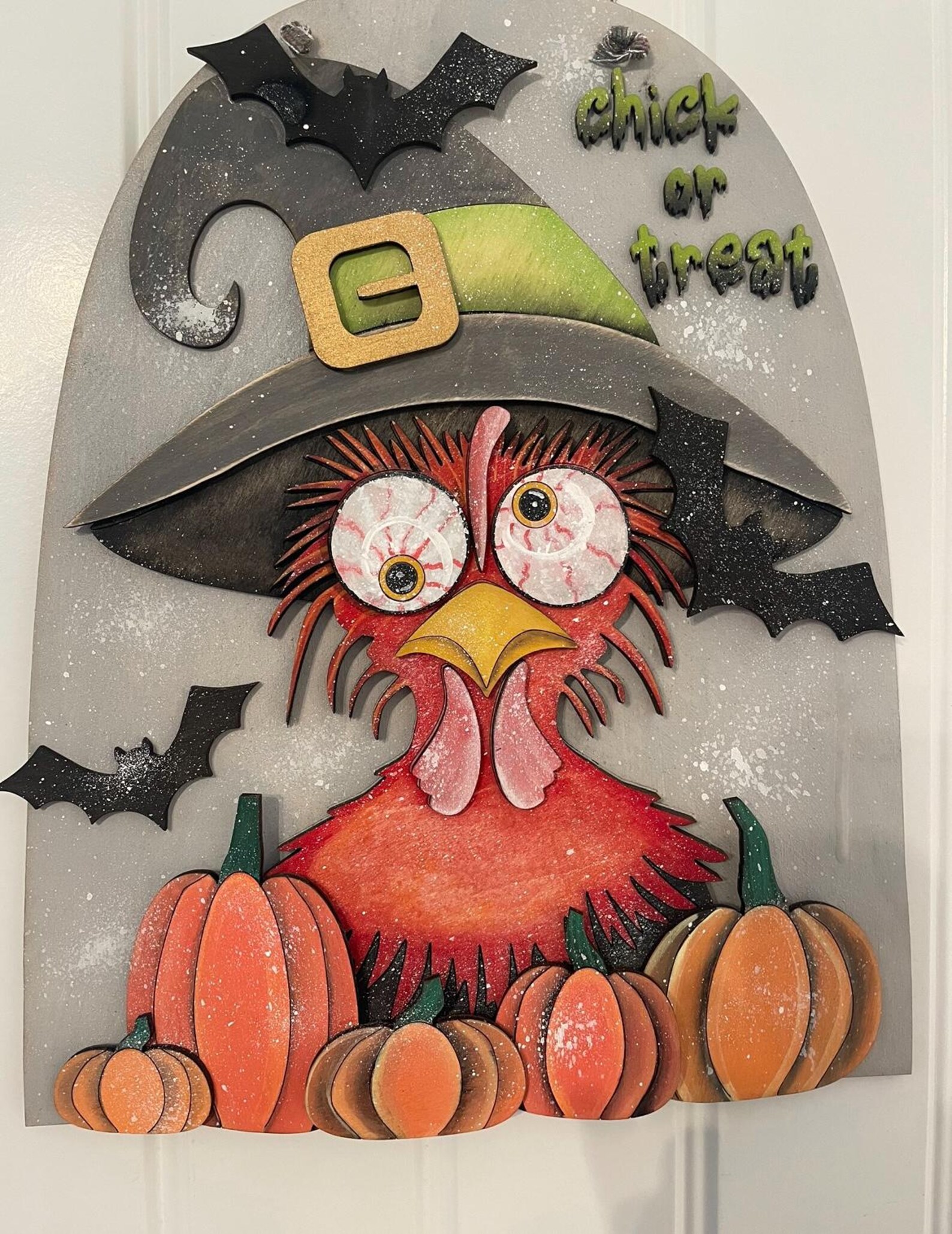 Halloween Chicken Sign Svg Decor Digital Download File Comes in Two ...