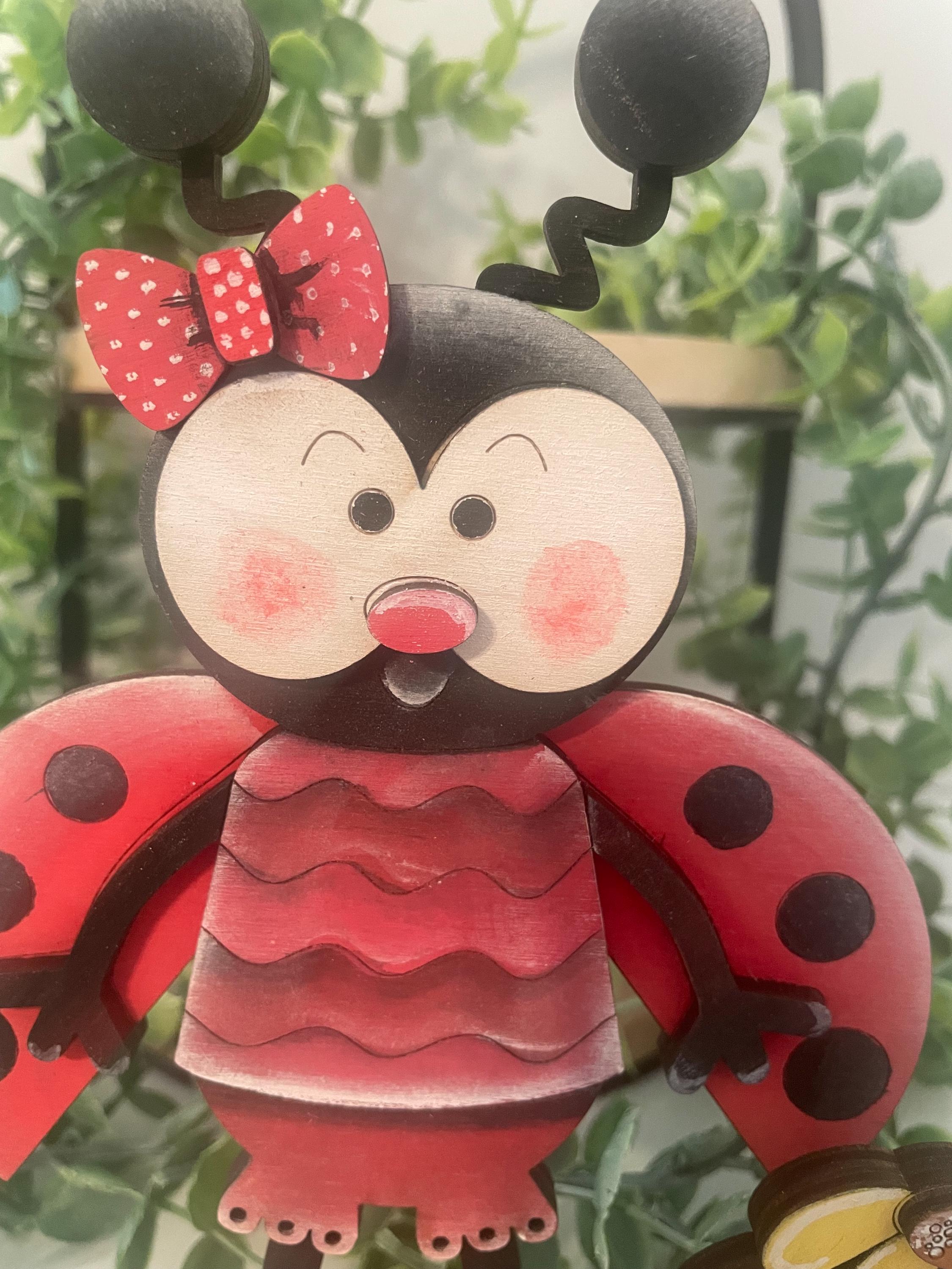 Lady Bug Stand and Cutting Board Svg Digital Download File - Etsy
