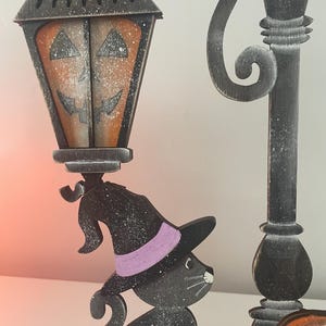 Halloween Light Post Stand Svg Digital Download File Size 12.5 X 7.5 ...