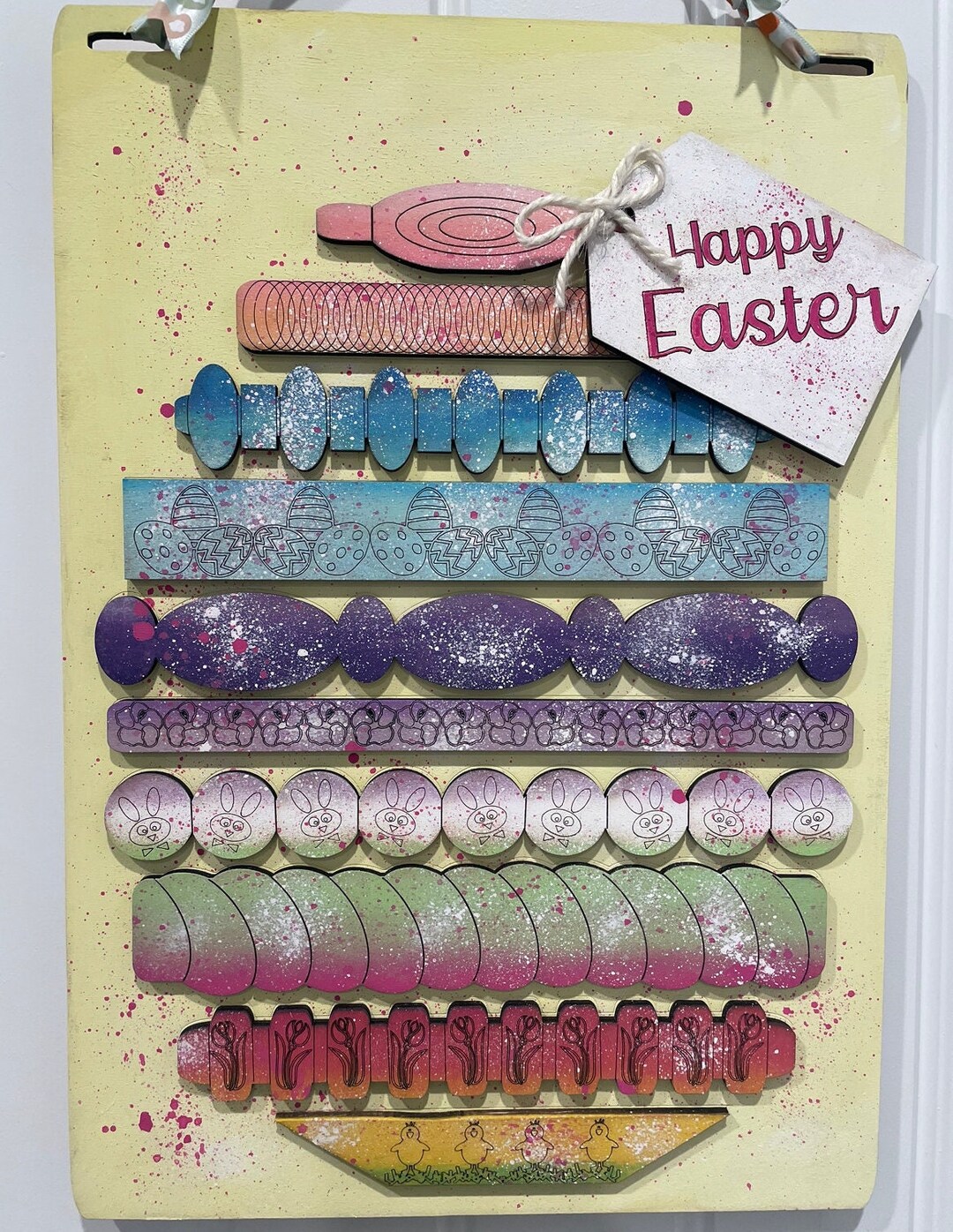 Spindle Easter Egg/svg Digital Download File/measures About 16 X 11 ...