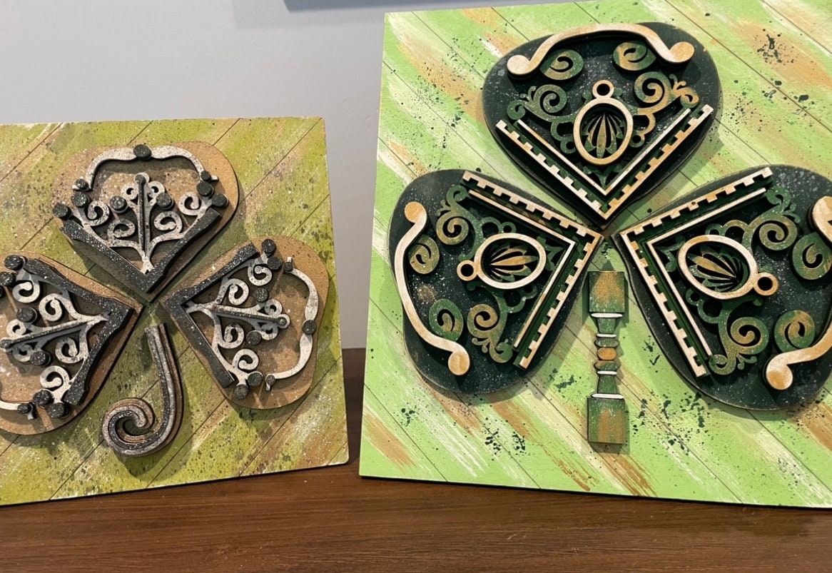 Vintage Spindle Clovers/svg Digital Download File/small on - Etsy