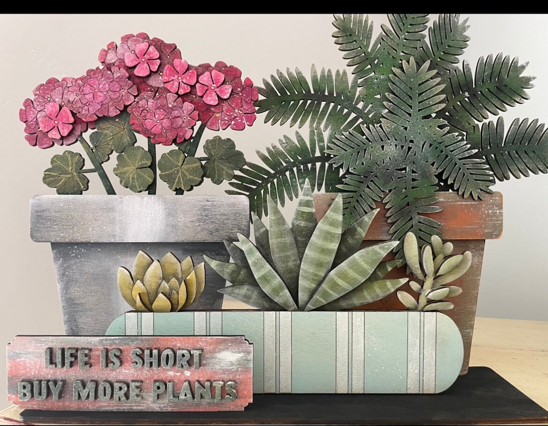 Planter Set Svg Digital Download File Size 12 X 11there Are 3 Different ...