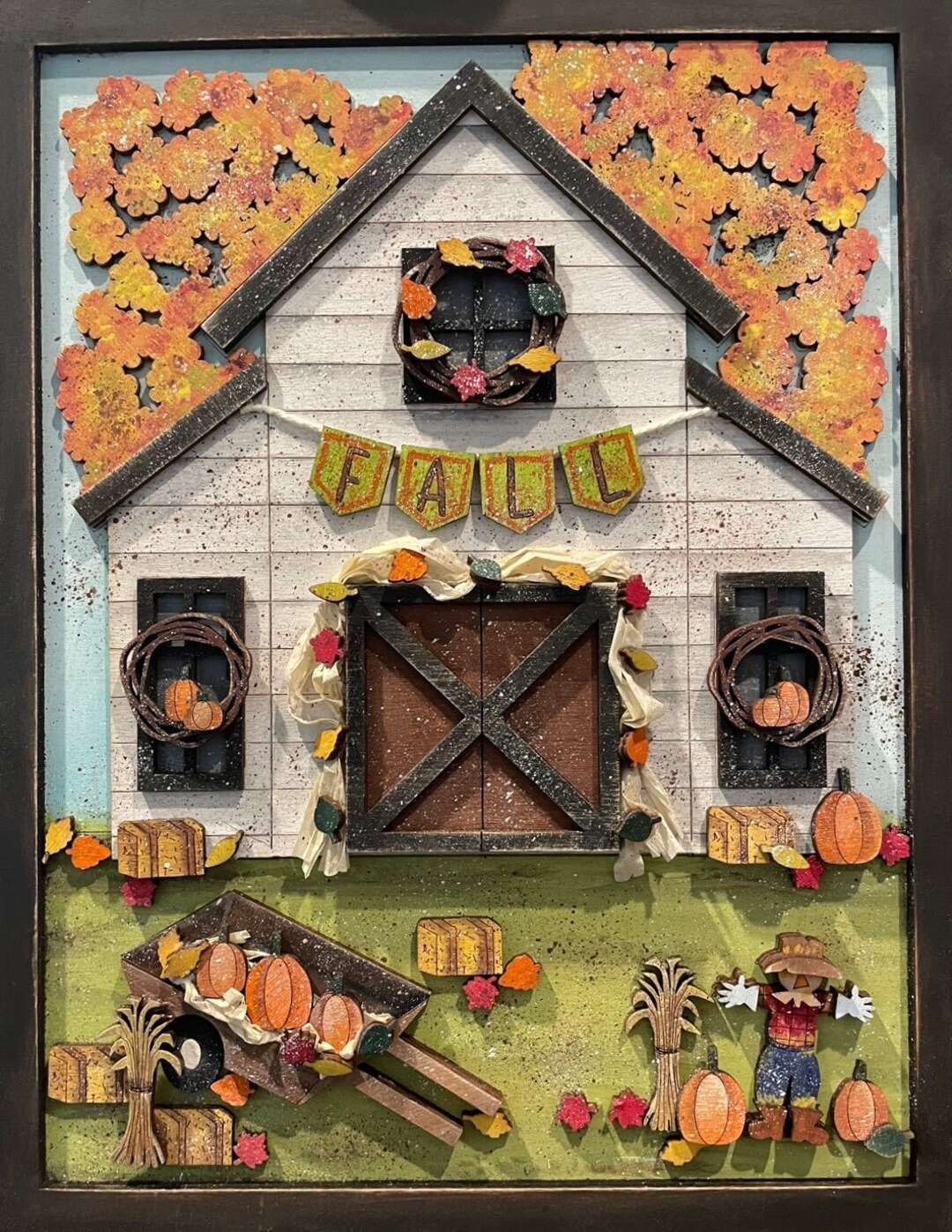 Fall White Barn Picture Svg Digital File. All You Fall Lovers Need This ...