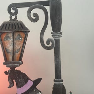 Halloween Light Post Stand Svg Digital Download File Size 12.5 X 7.5 ...