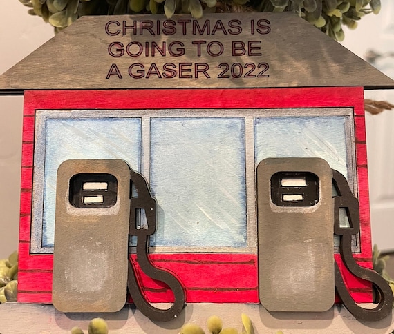 Gas Ornament Gift Card Holder Svg Download File This Holds a - Etsy