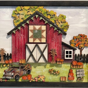 Fall Barn Picture Svg Download File This Fall Barn Picture With All the ...