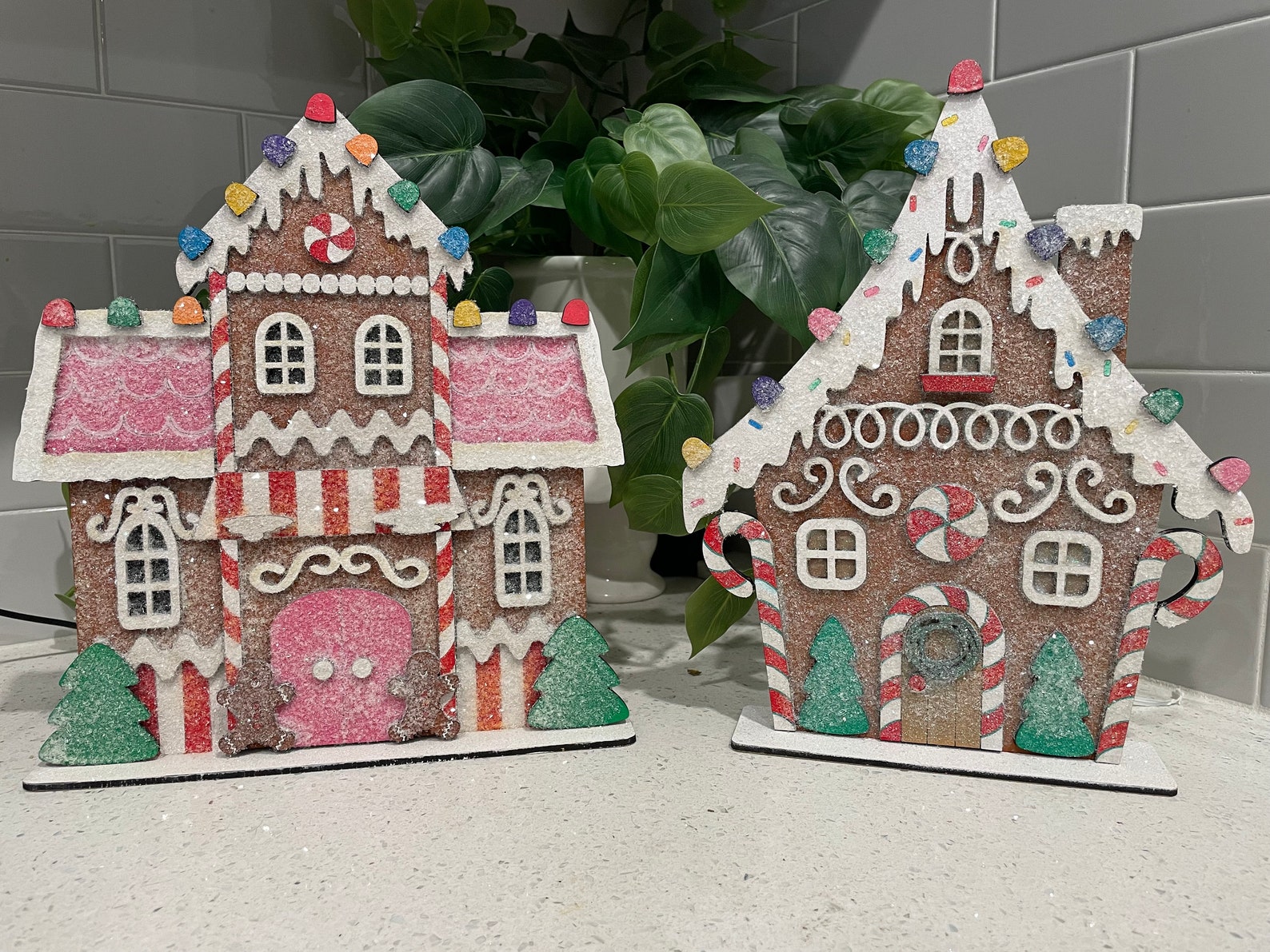Gingerbread Houses Svg File This Set Has Two of the Cutest Gingerbread ...