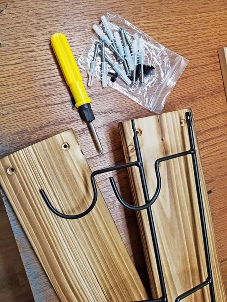 Fishing Rod Wall Mounted Display Rack - Etsy