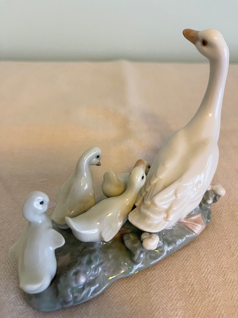 Lladro Duck and Ducklings - Etsy