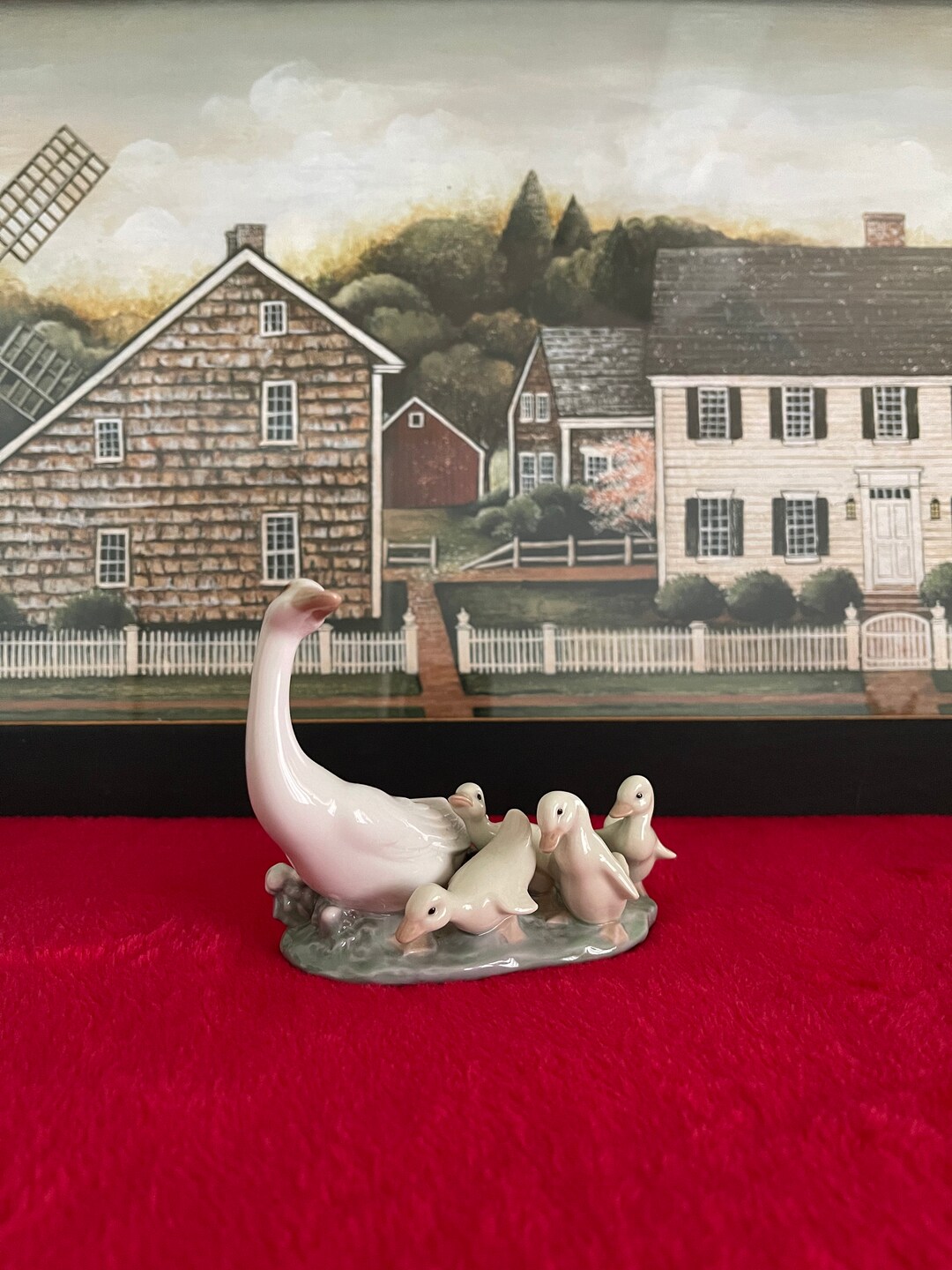 Lladro Duck and Ducklings - Etsy