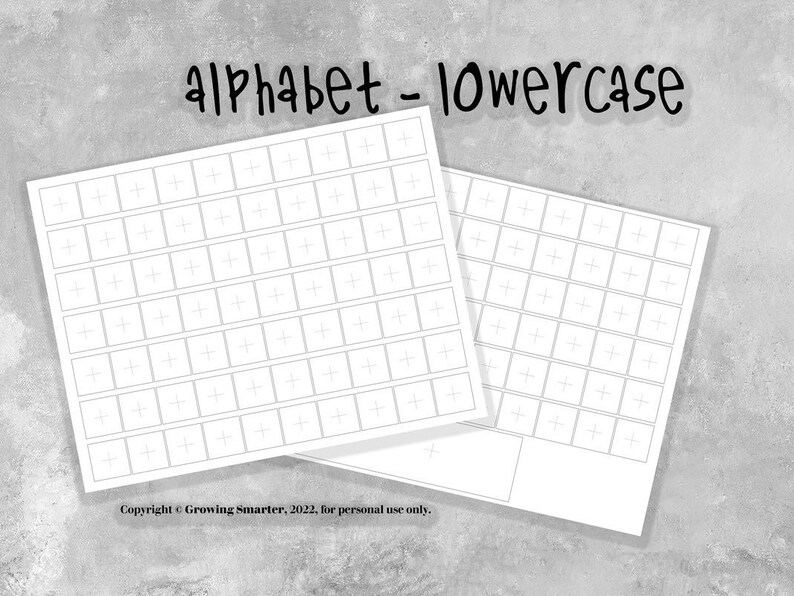 Alphabet, Lowercase Letter Printable, Educational Learning, Resources ...