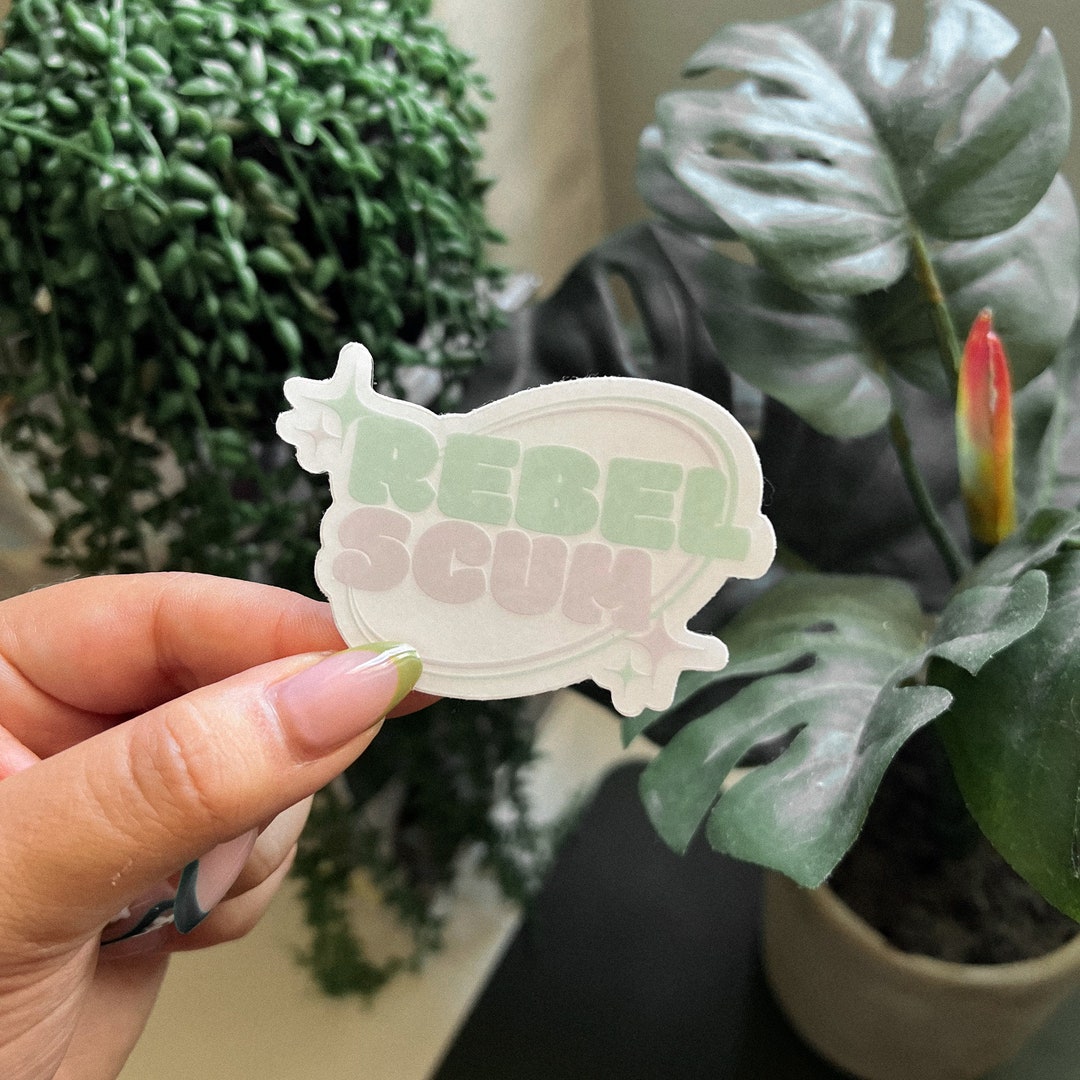 Rebel Scum Sticker Inspired by Star Wars, Rebels, the Force Awakens ...