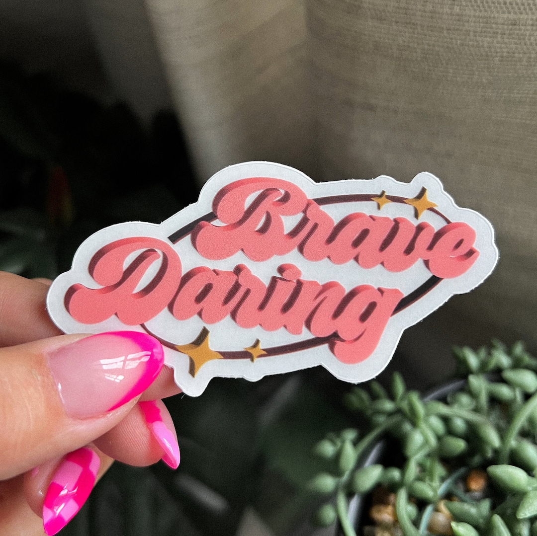 Brave Sticker Inspired by Hogwarts House, Harry Potter - Etsy